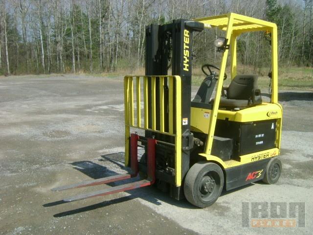 Hyster E50Z Forklifts Cushion Tire Specs and Dimensions - VeriTread