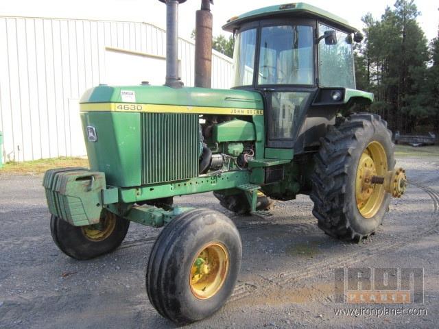 John Deere 4630P Farm Tractor Specs and Dimensions - VeriTread