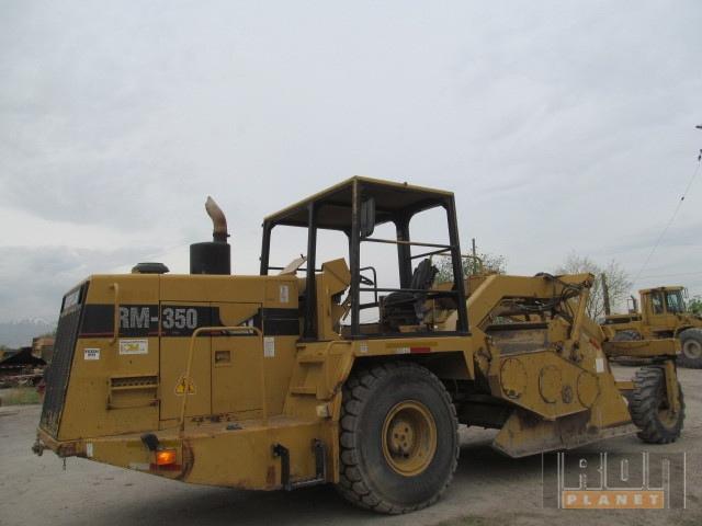 Caterpillar RM350 Reclaimer Specs and Dimensions - VeriTread