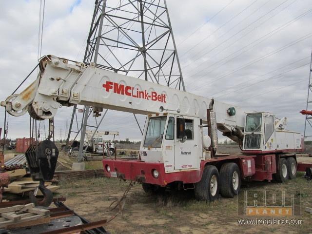 FMC/Link-Belt HTC50 Cranes Mobile Specs and Dimensions - VeriTread