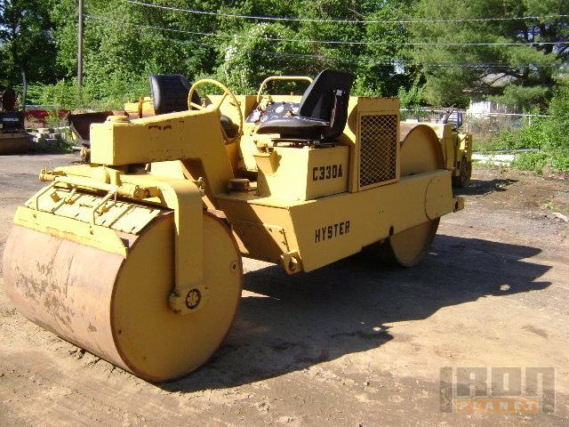 Hyster C330A Compactor Specs and Dimensions - VeriTread