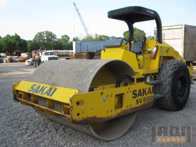 Sakai SV510D Compactor Specs and Dimensions - VeriTread