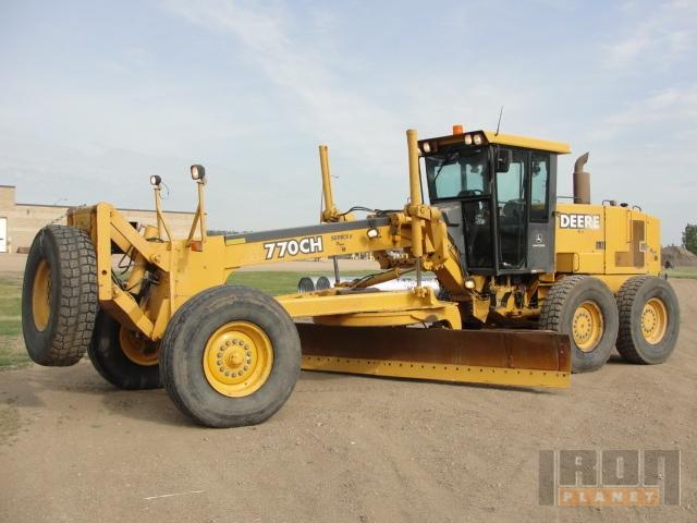 John Deere 770CHSERIESII Motor Grader Specs: Dimensions & Weight ...