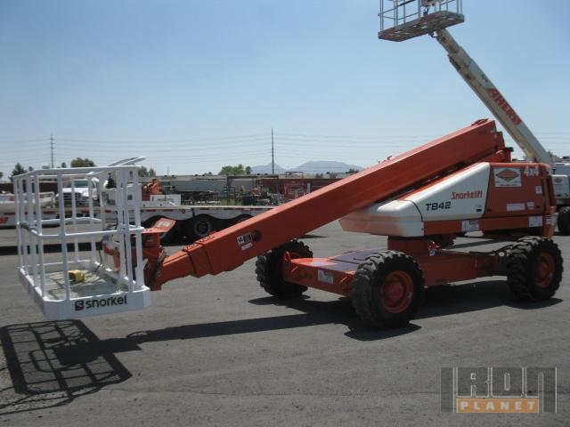 Snorkel TB42RDZ Telehandler Specs and Dimensions - VeriTread