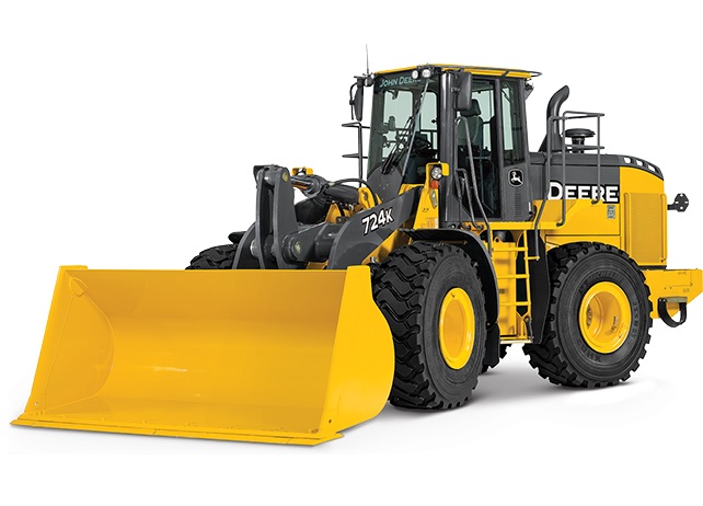 John Deere 724K Wheel Loader Specs: Dimensions & Weight | VeriTread