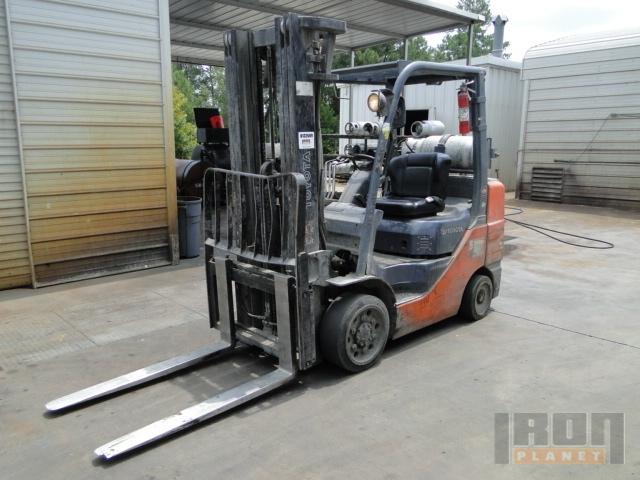 Toyota 8FGCU32 Forklifts Cushion Tire Specs: Dimensions & Weight ...