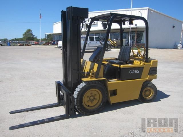 Daewoo G25S Forklifts Cushion Tire Specs: Dimensions & Weight | VeriTread