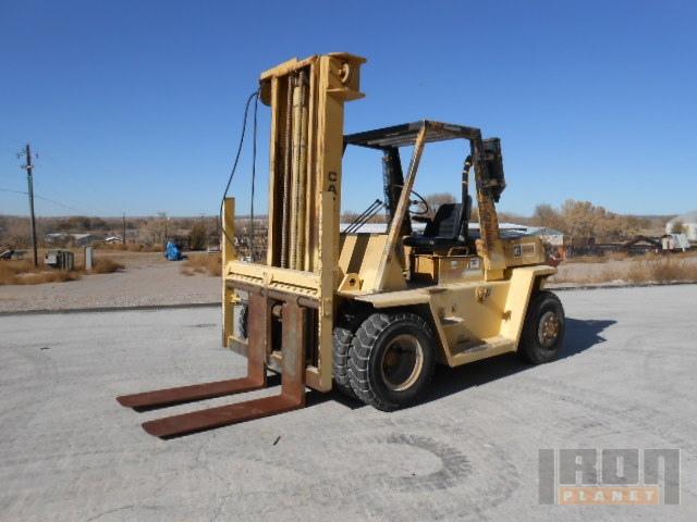Caterpillar V120 Forklifts Cushion Tire Specs and Dimensions - VeriTread