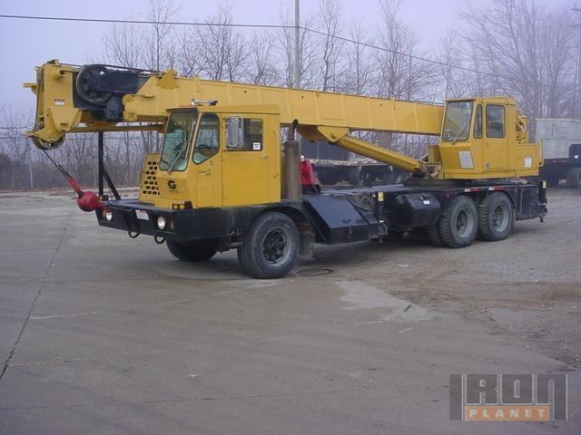 Grove TMS250 Cranes Mobile Specs and Dimensions - VeriTread