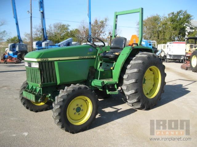 John Deere 990 AG TRACTOR Farm Tractor Specs: Dimensions & Weight ...