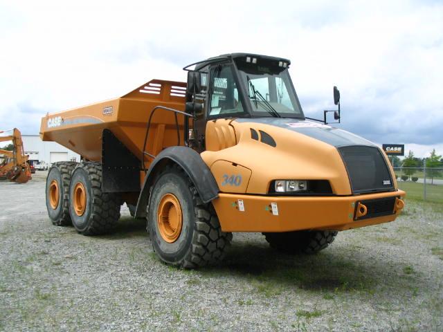 Case 340 Articulated Dump Truck Specs and Dimensions - VeriTread