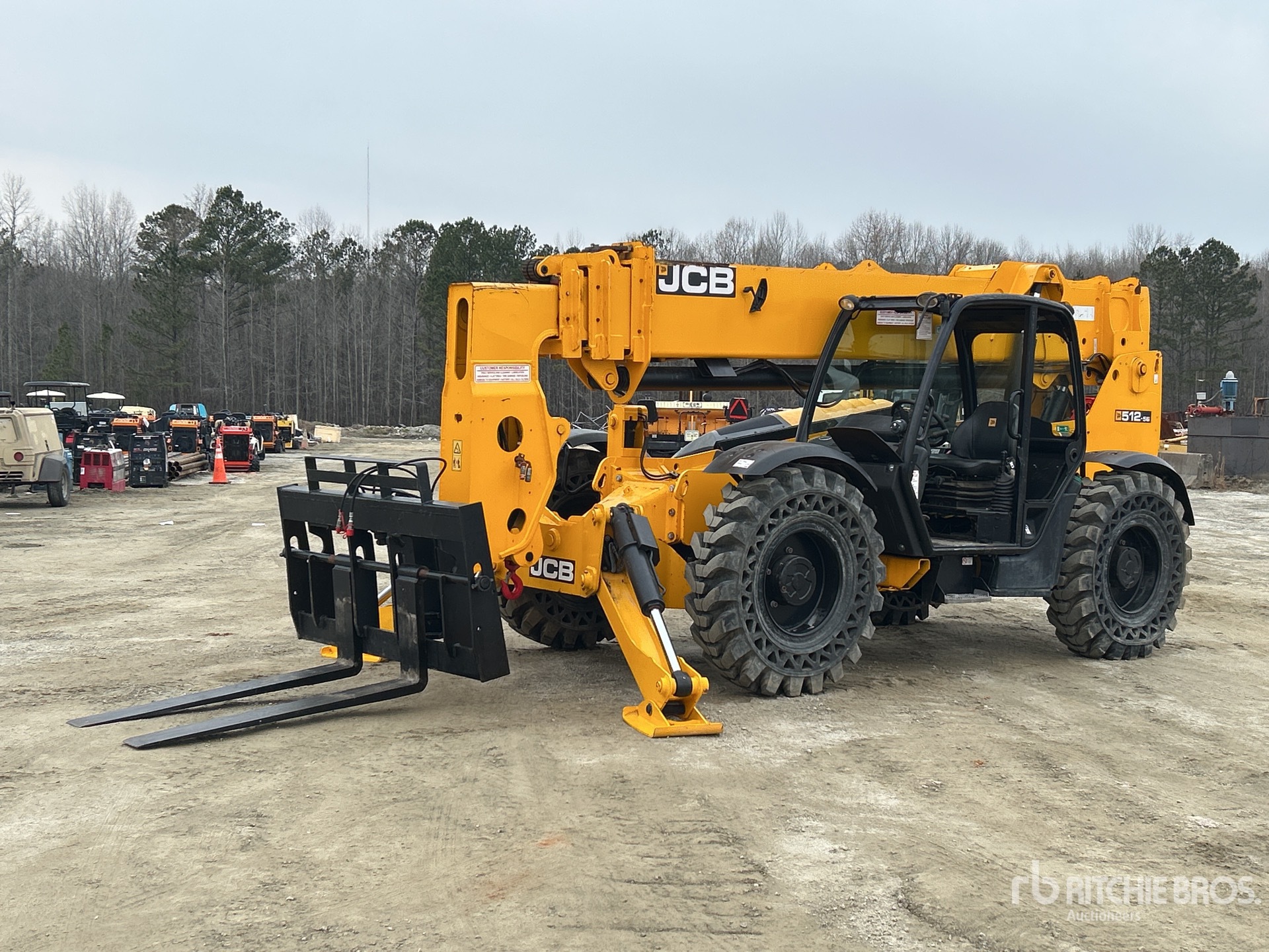 2022 JCB 512-56 F Telehandler General Freight transport quote to ...