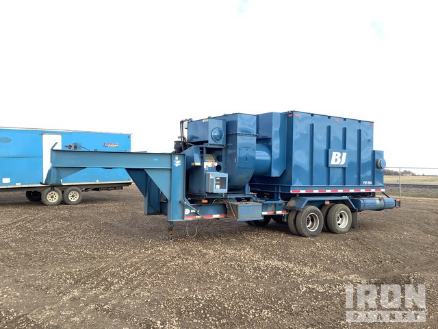 2015 BGRS Inc. 20,000 CFM Trailer Mounted Dust Collector General ...