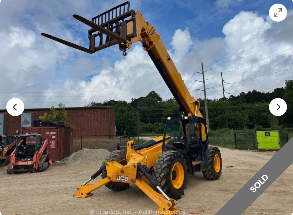 JCB 51056 Telehandlers transport quote to NUNICA, MI. VeriTread Load ...