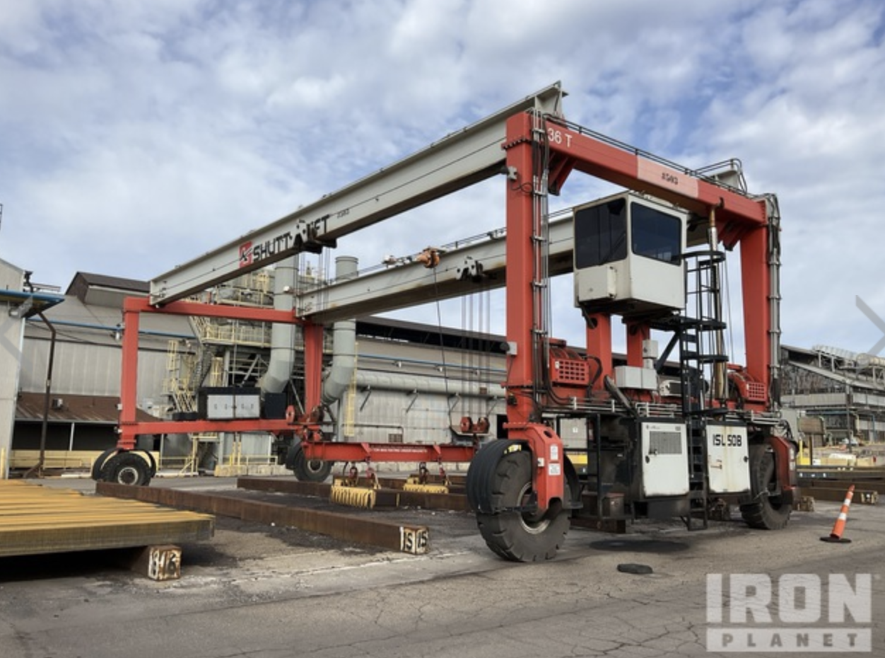 2012 Shuttlelift ISL50B 72000 lb Gantry Crane General Freight transport ...