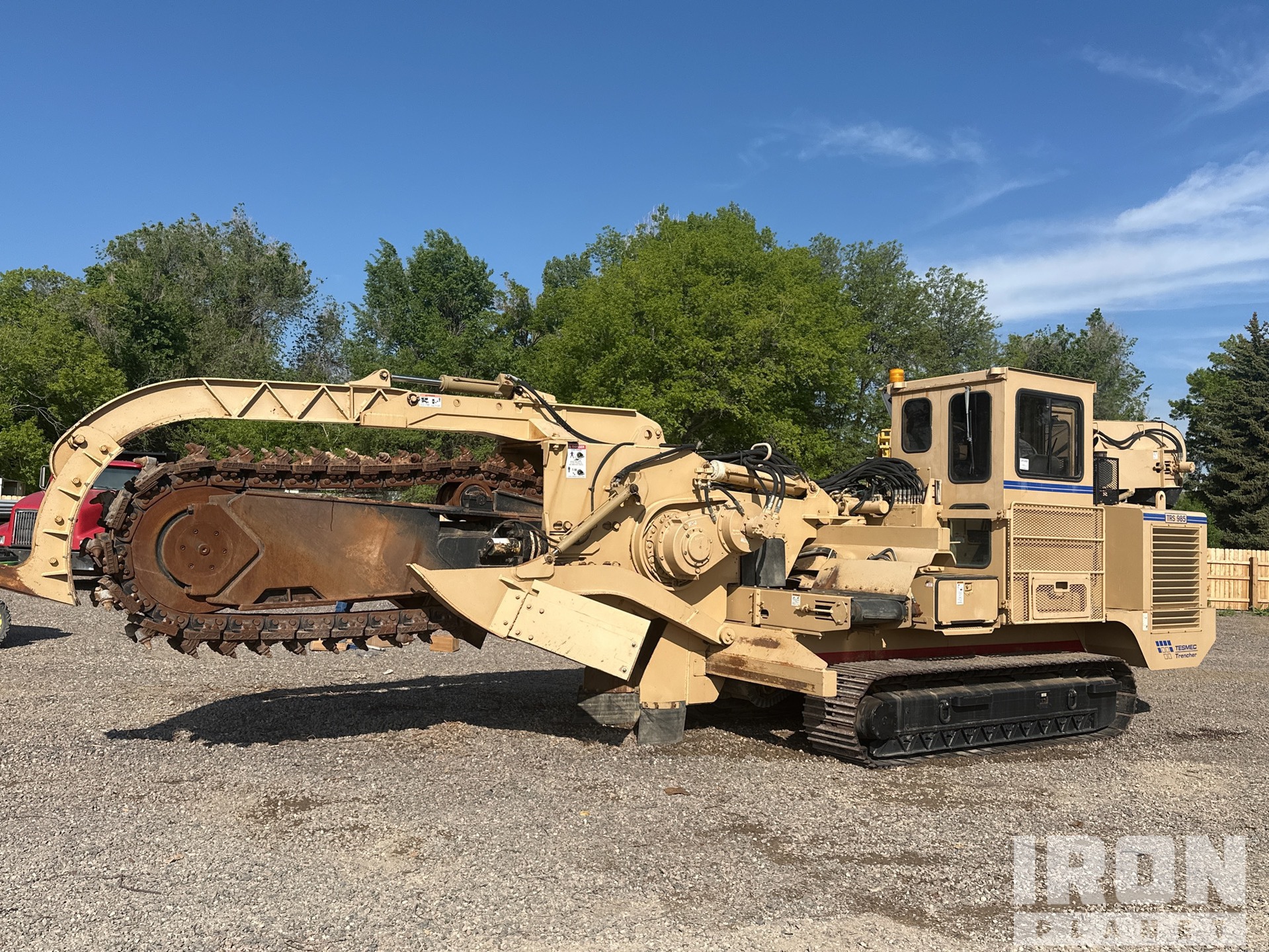Tesmec TRS985CHAINSAW Trenchers transport quote to Ryegate, MT ...