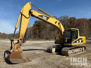 Cat 320B Excavators transport quote to Richmond, TX. VeriTread Load 1556289