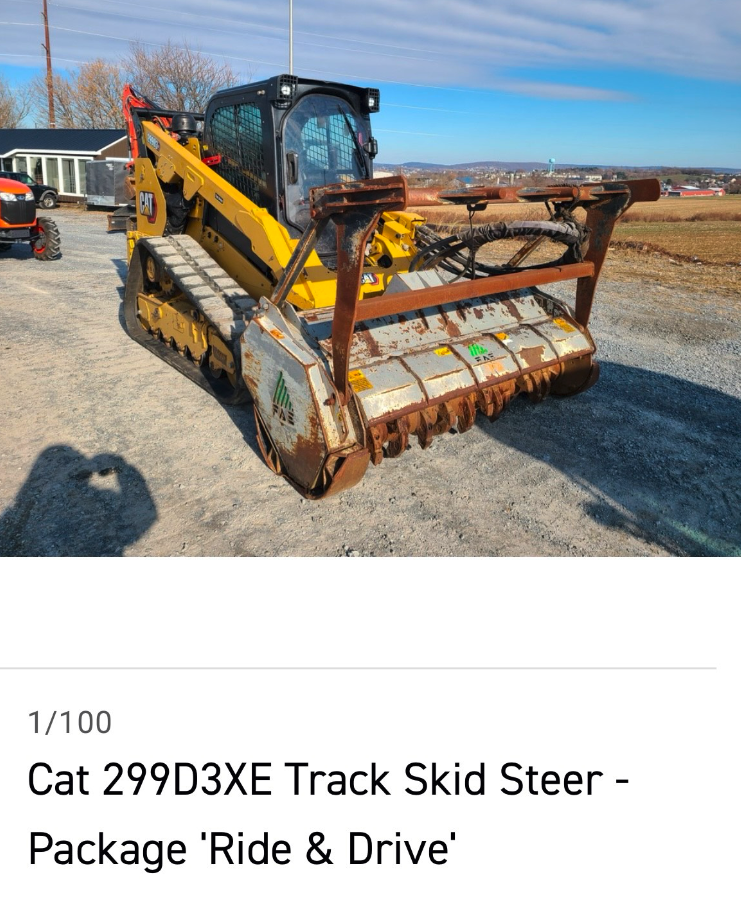 Caterpillar 299D3XE Skid-Steer Loaders transport quote to Selma, OR ...