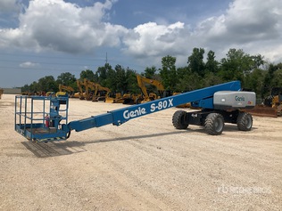 Genie S80X Telehandlers transport quote to Brownsville, TX. VeriTread ...