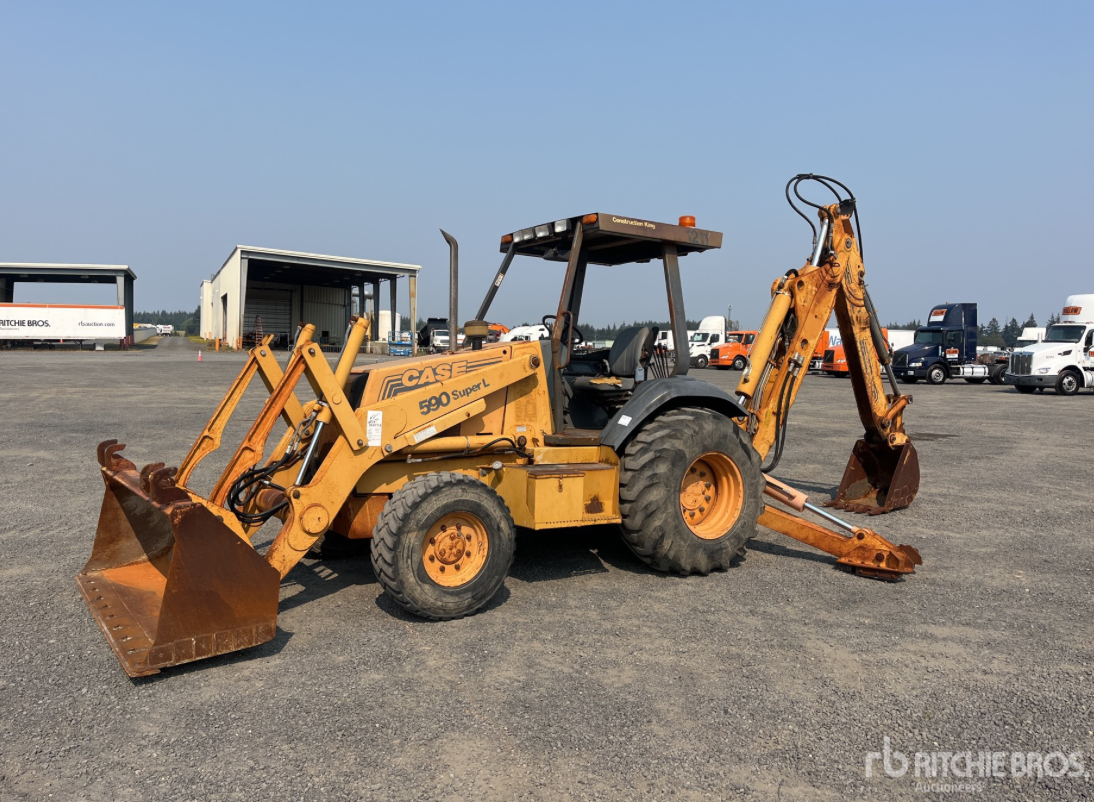 Case 590SUPERL Landscape Loaders transport quote to Post Falls, ID ...