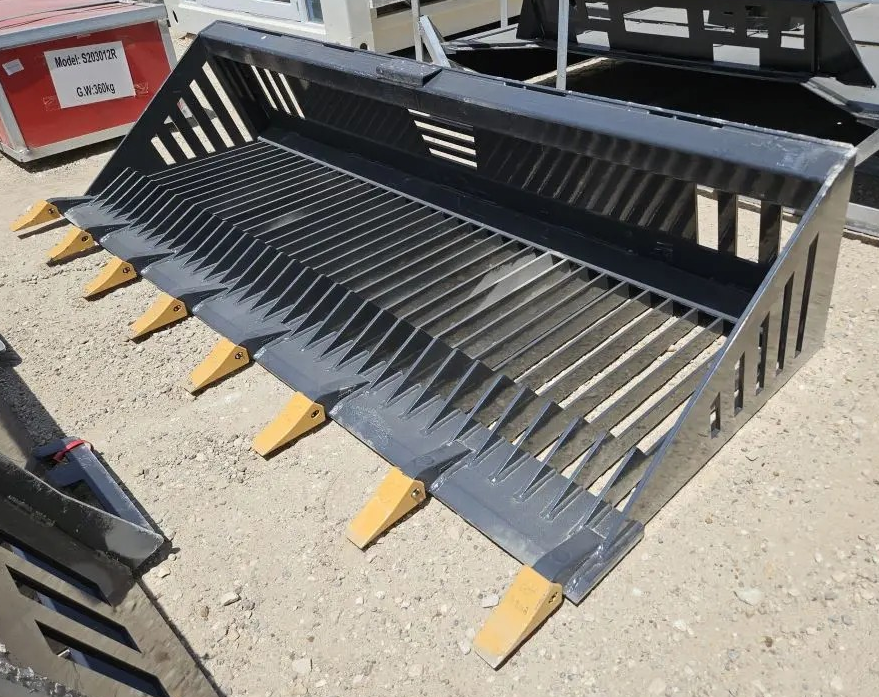 Landhonor 78 inch Rock Bucket Attachments - Construction transport ...