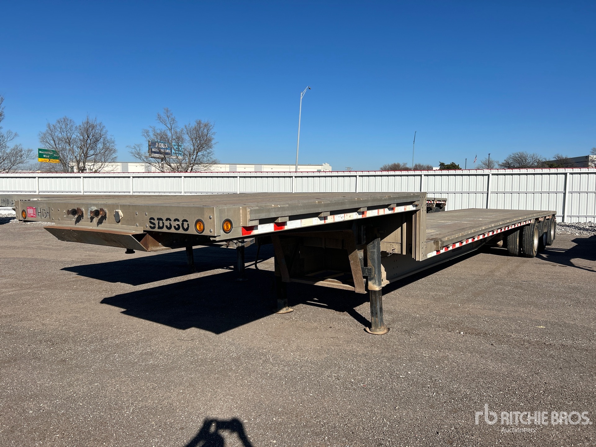 Chapparal 48 ft Tri/A Single Drop Step Deck Trailer General Freight ...