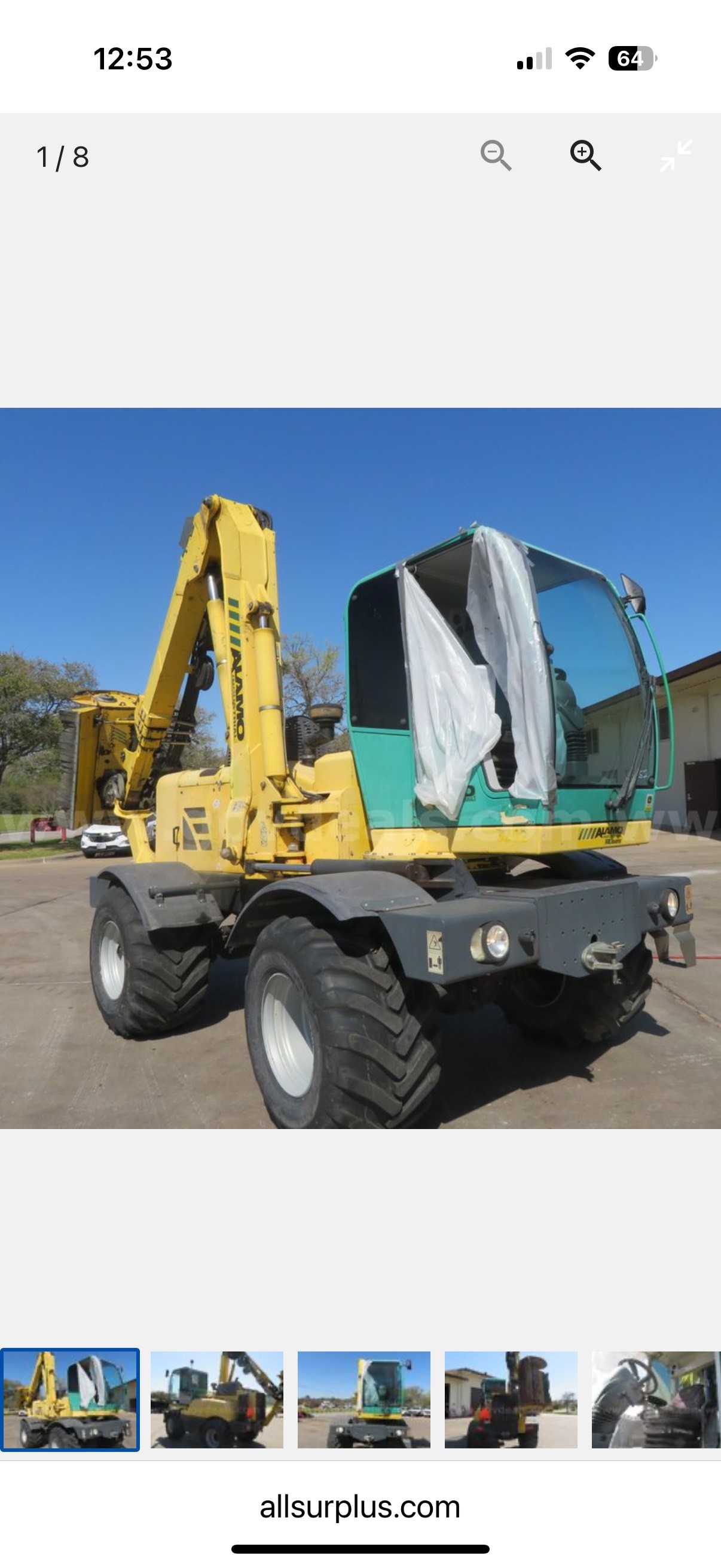 Alamo ILF S1500 Chipping & Mulching Equipment transport quote to Lynden ...