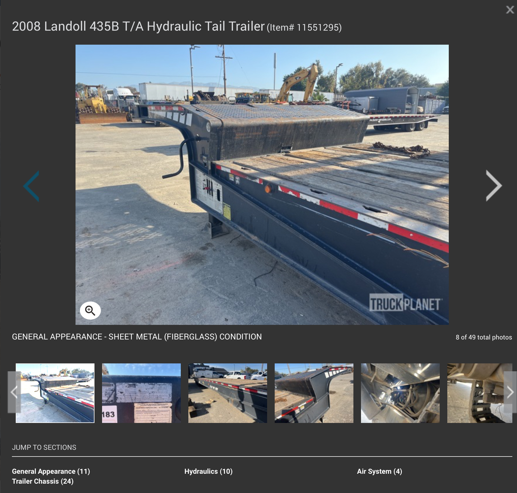 Landoll 435 Traveling Axle Trailers - Utility transport quote to ...