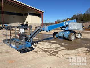 Genie S65 Telehandlers transport quote to Harleigh, PA. VeriTread Load ...