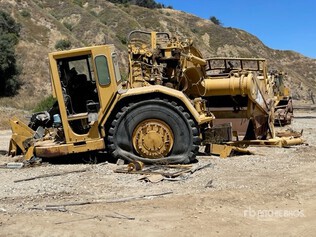 Cat 637G Scrapers transport quote to Clovis, CA. VeriTread Load 1257334