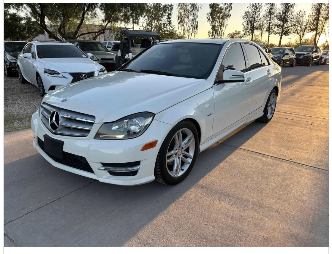 Mercedes-Benz C Class C230 Automobiles transport quote to toledo, OH ...