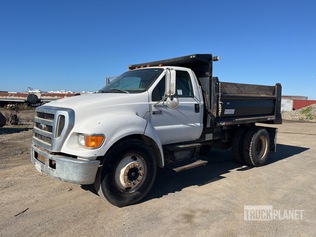 Ford F650 Trucks - Dump transport quote to Early, TX. VeriTread Load ...