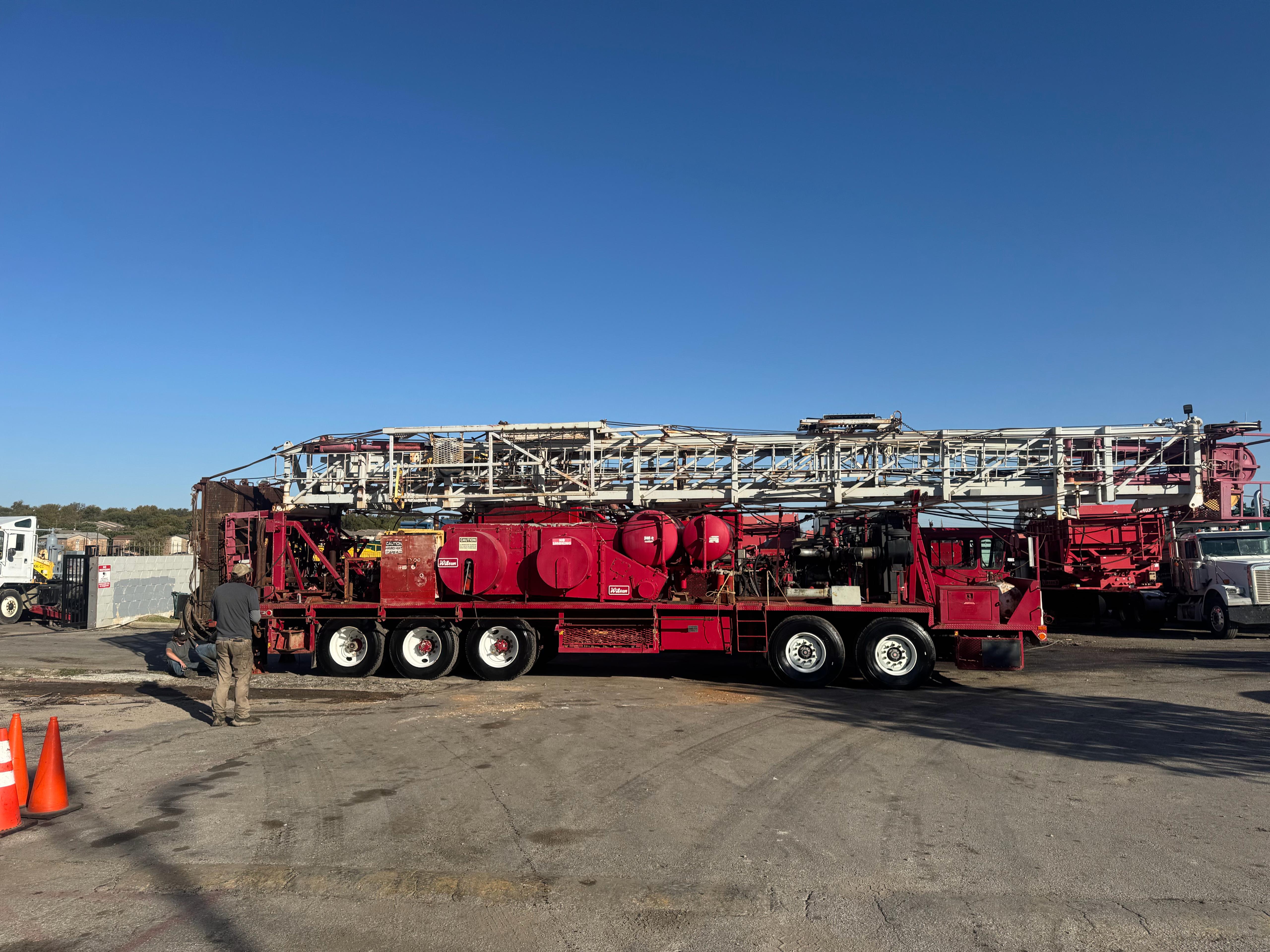 Wilson 96-180 Workover Rig Trucks - Oil & Gas transport quote to ...
