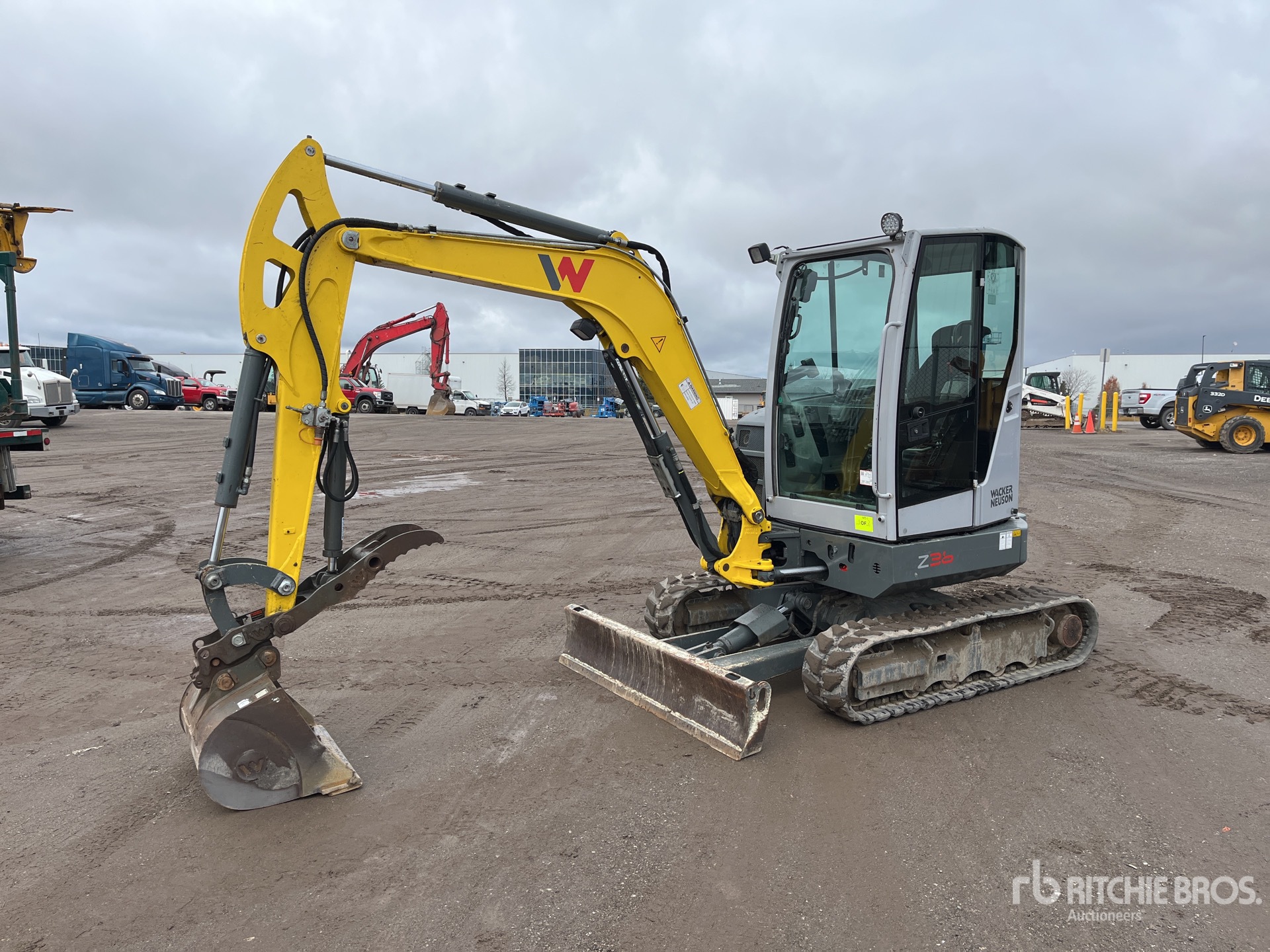 Wacker Neuson EZ36 Excavators transport quote to McKerrow, ON ...