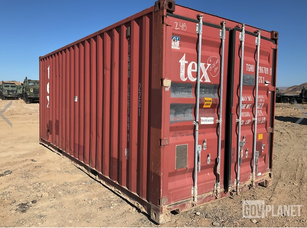 Textainer JS-D24TX-D Shipping Container General Freight transport quote ...