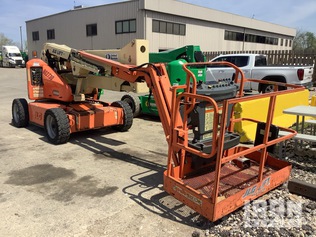 JLG E450AJ Aerial Work Platforms transport quote to SAN FRANCISO DEL ...