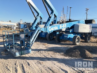 Genie S65 Telehandlers transport quote to New York, NY. VeriTread Load ...