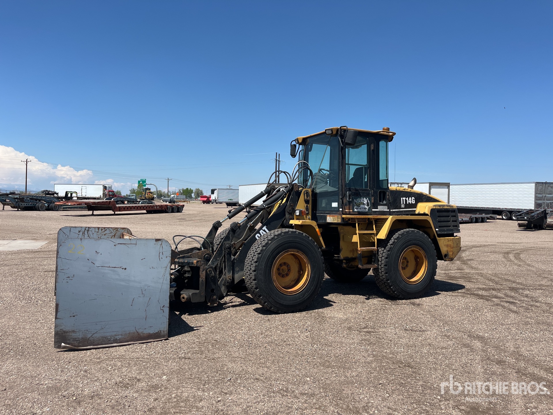 Caterpillar IT14G Wheel Loaders transport quote to Olivia, MN ...
