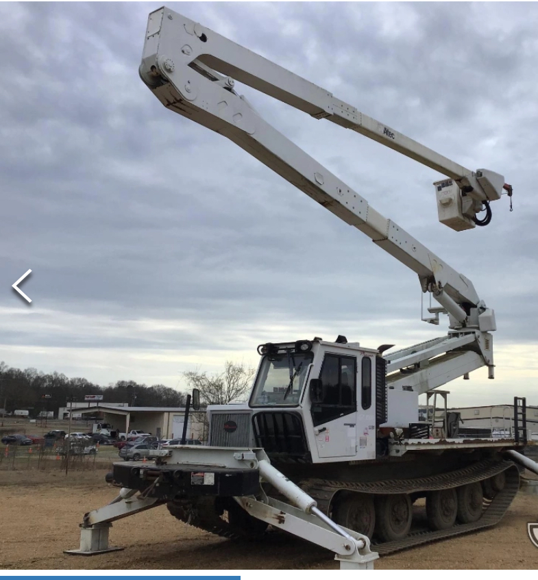 2013 prinoth gt 3000 Altec a77-te93 Aerial Work Platforms transport ...