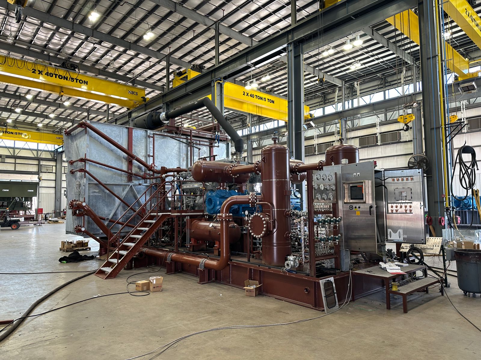 Gas Compressor Modular Skid General Freight transport quote to Houston ...