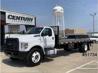 Ford F750 Trucks - Boom transport quote to Dunnigan, CA. VeriTread Load ...