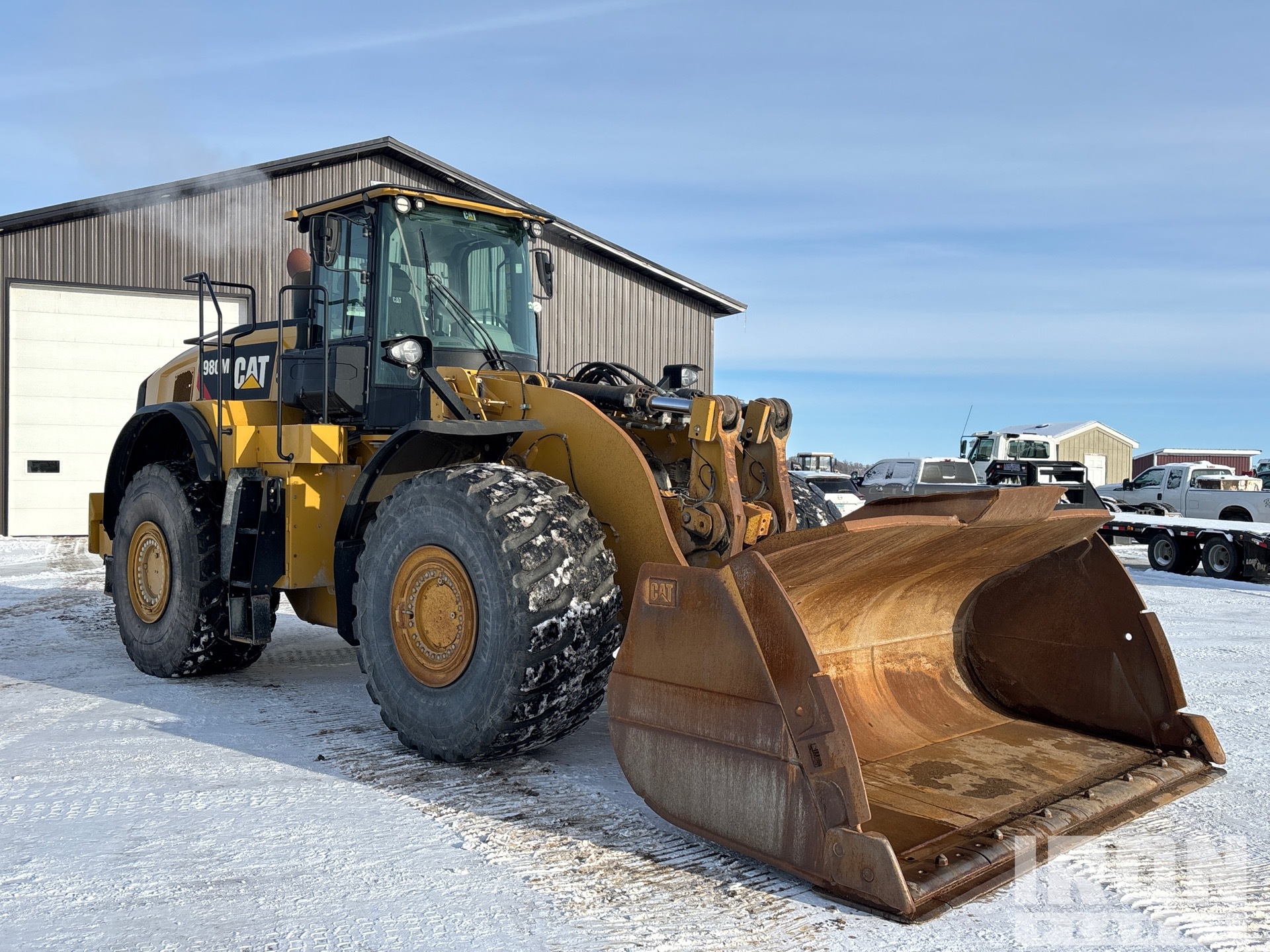 Caterpillar 980M Wheel Loaders transport quote to Milton, ND. VeriTread ...
