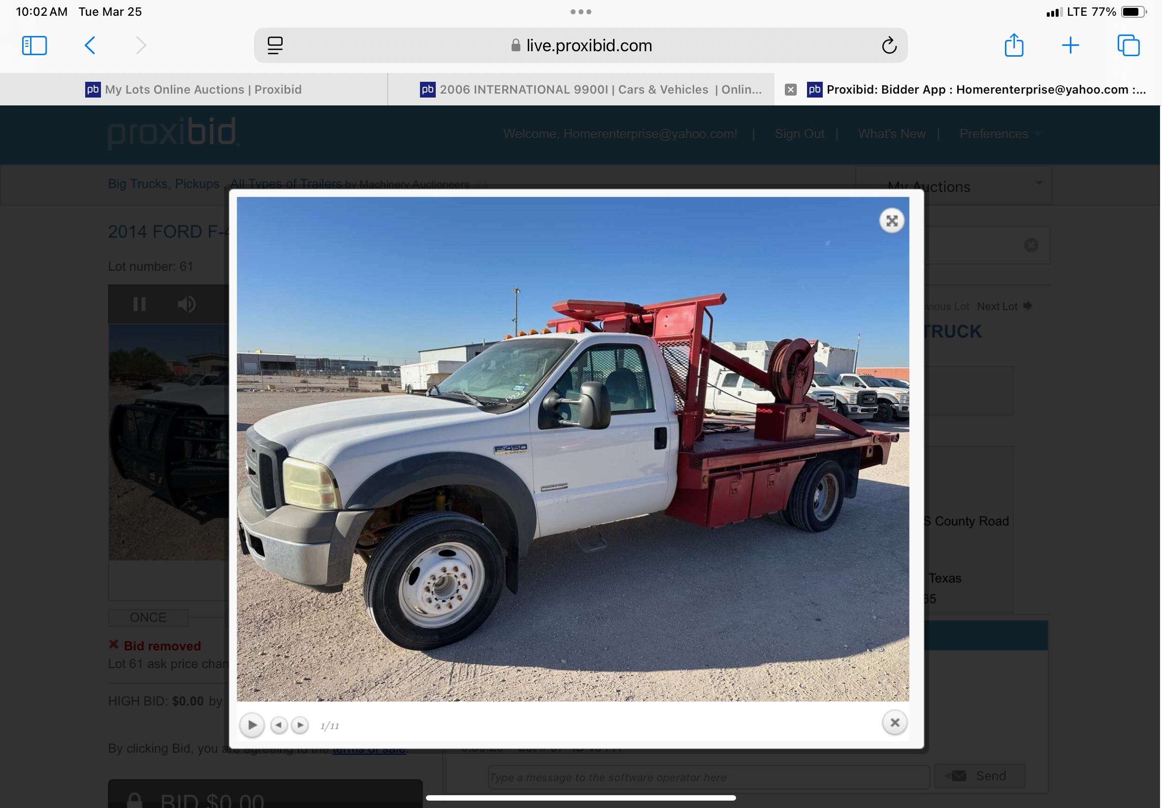 Ford 450 Mechanic Trucks - Conventional Tractor transport quote to ...