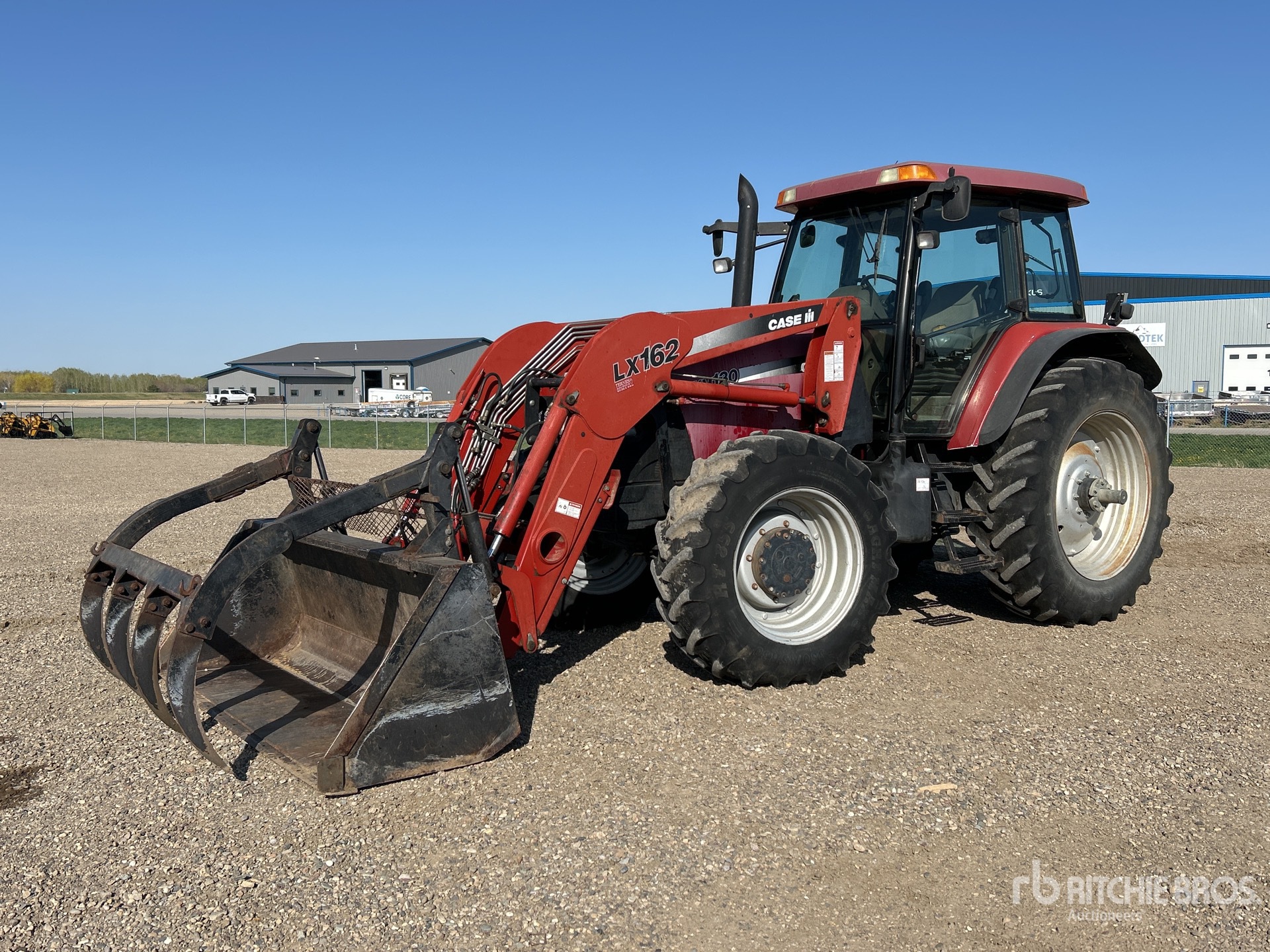 Case IH MXM130 Farm Tractors transport quote to Elmworth, AB. VeriTread ...
