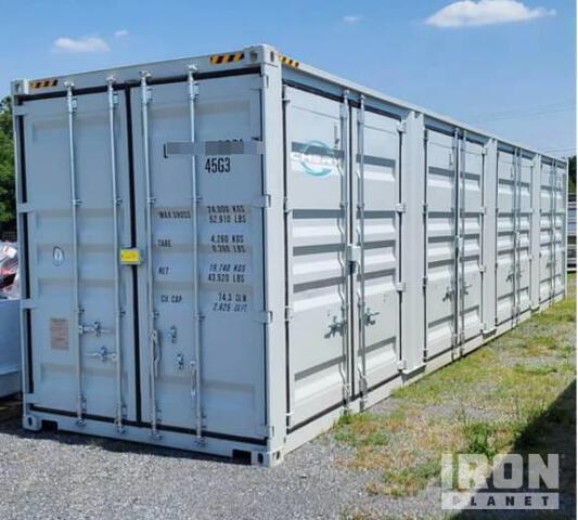 High Cube Multi-Door Storage Container (Unused) General Freight ...