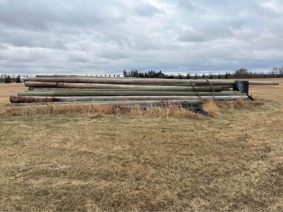 wood utility poles General Freight transport quote to Calgary, AB ...