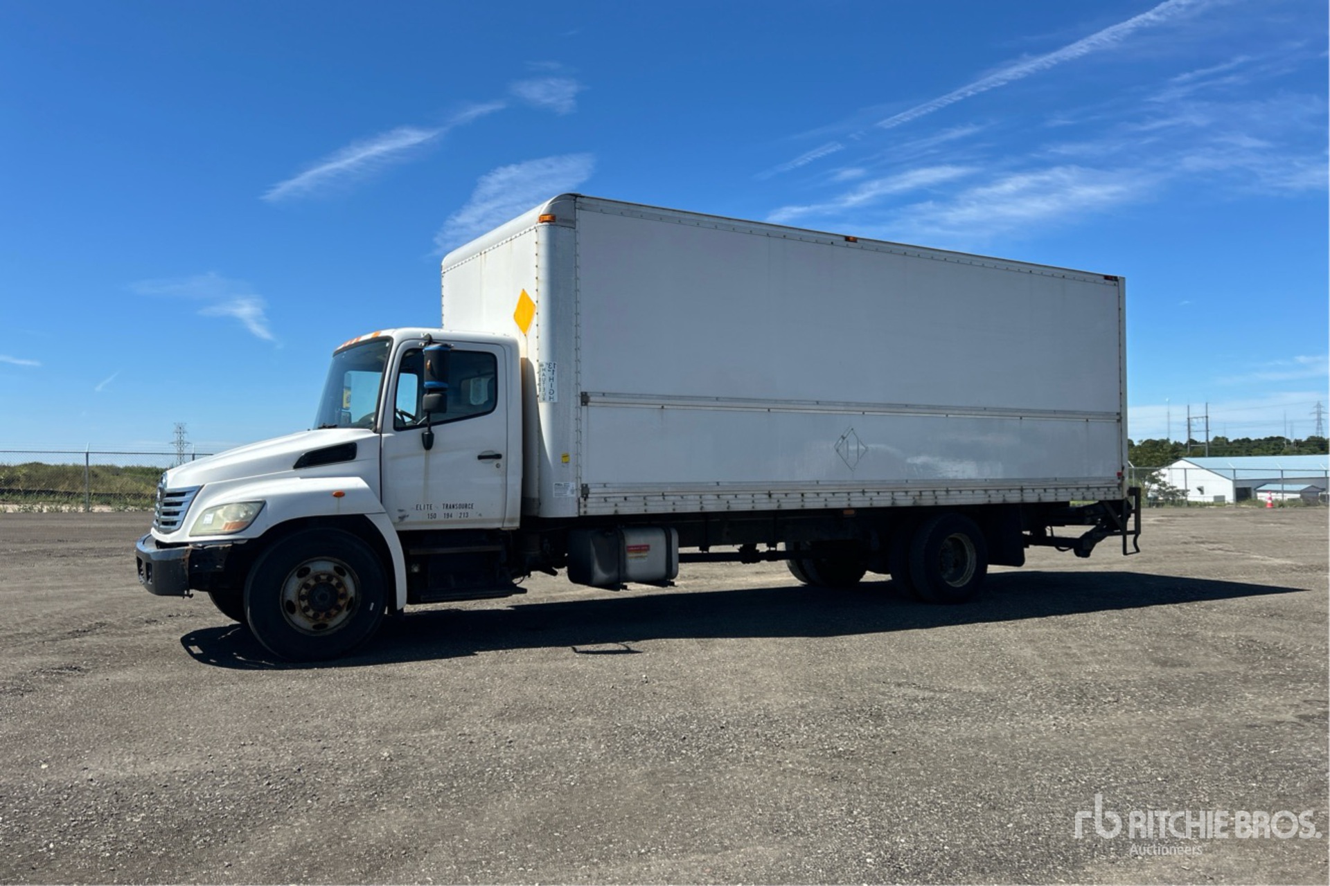 Hino 358 4x2 Van Truck General Freight transport quote to Edmonton, AB ...