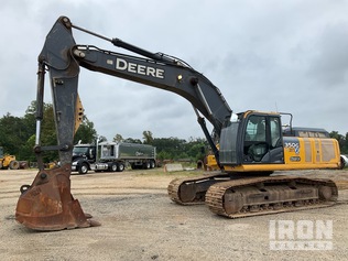 John Deere 350GLC Excavators transport quote to Vass, NC. VeriTread ...