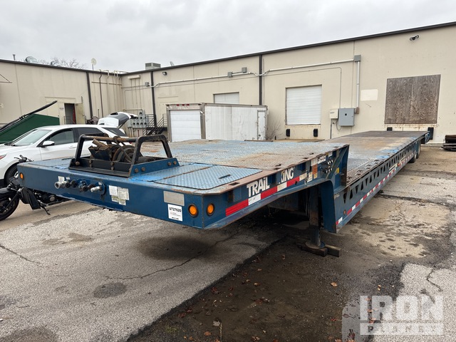 2015 Trail King TK80HT-532 T/A Hydraulic Tail Trailer General Freight ...