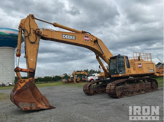 John Deere 800C Excavators transport quote to Center Lovell, ME ...